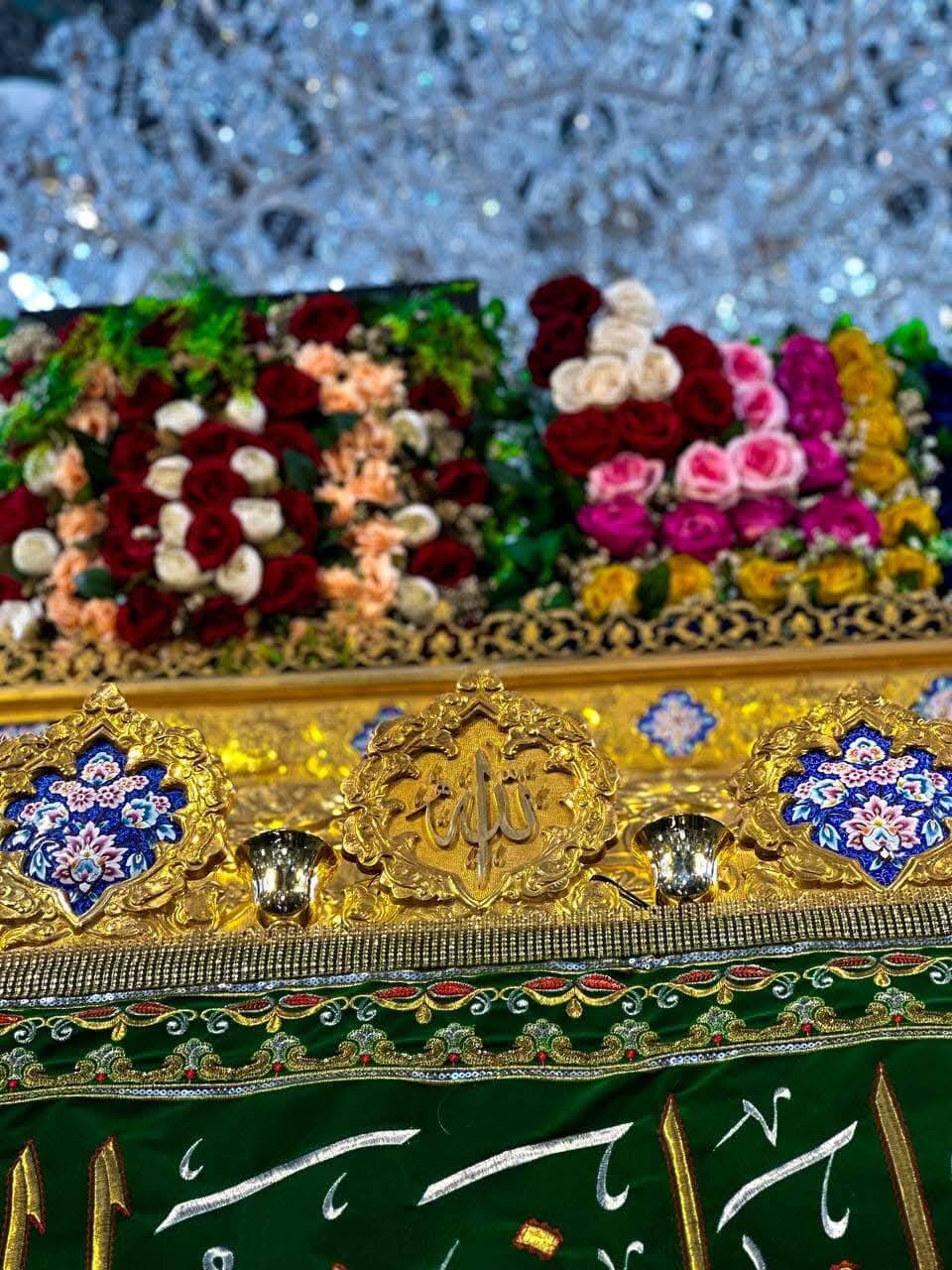 ABNA English - Photos: Hazrat Zainab holy shrine decorated with flowers ...