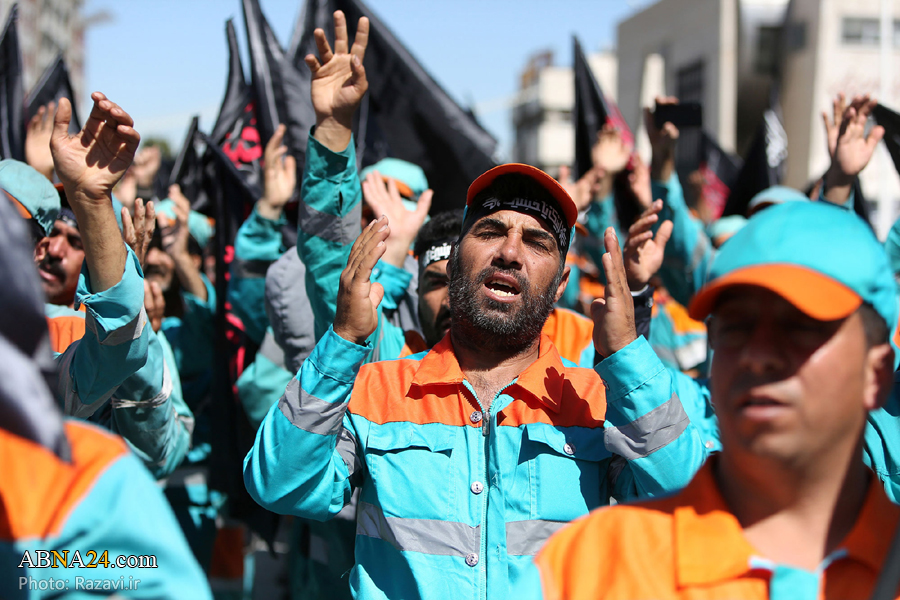 ابنا - گزارش تصویری/ آیین بدرقه کاروان اربعین خدام الحسین(ع) در مشهد