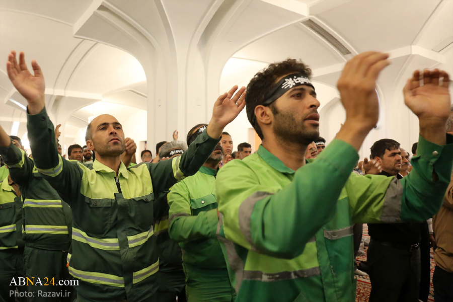 ابنا - گزارش تصویری/ آیین بدرقه کاروان اربعین خدام الحسین(ع) در مشهد