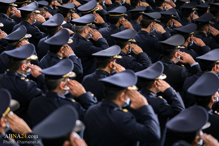 ABNA English - Photos: Imam Khamenei meets Army Air Force commanders ...