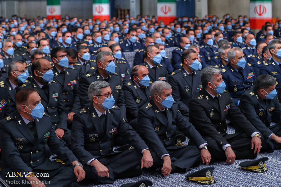 ABNA English - Photos: Imam Khamenei meets Army Air Force commanders ...