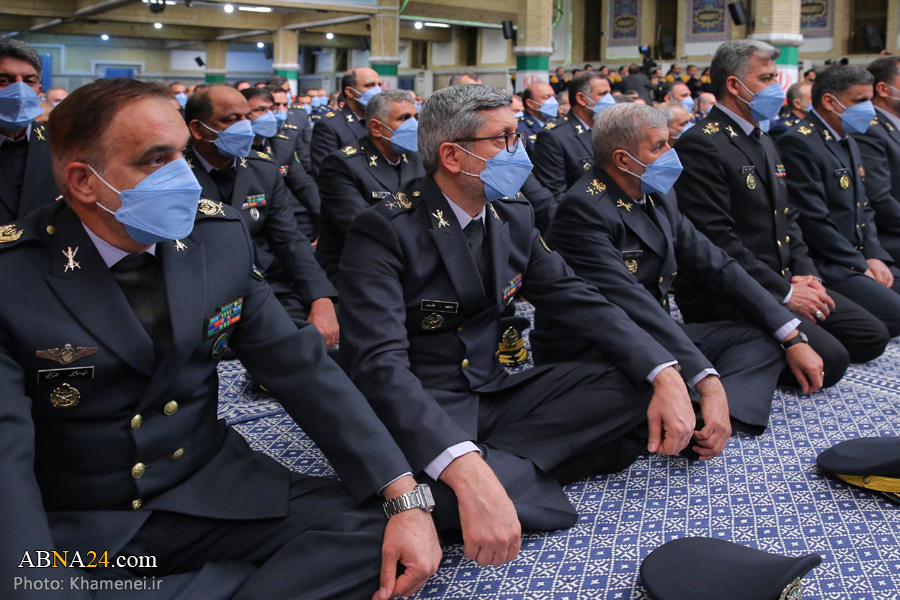 ABNA English - Photos: Imam Khamenei meets Army Air Force commanders ...