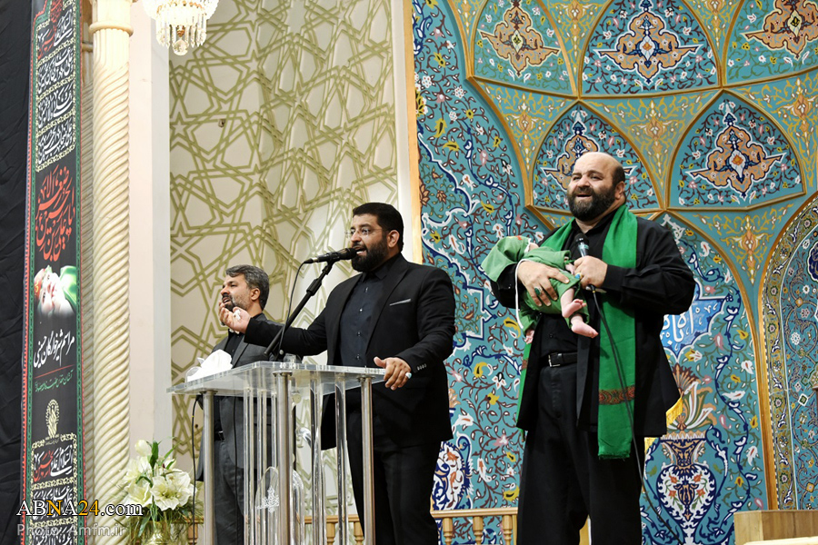 ابنا - Photos: Hosseini Infants ceremony marked at Hazrat Masoumeh holy ...