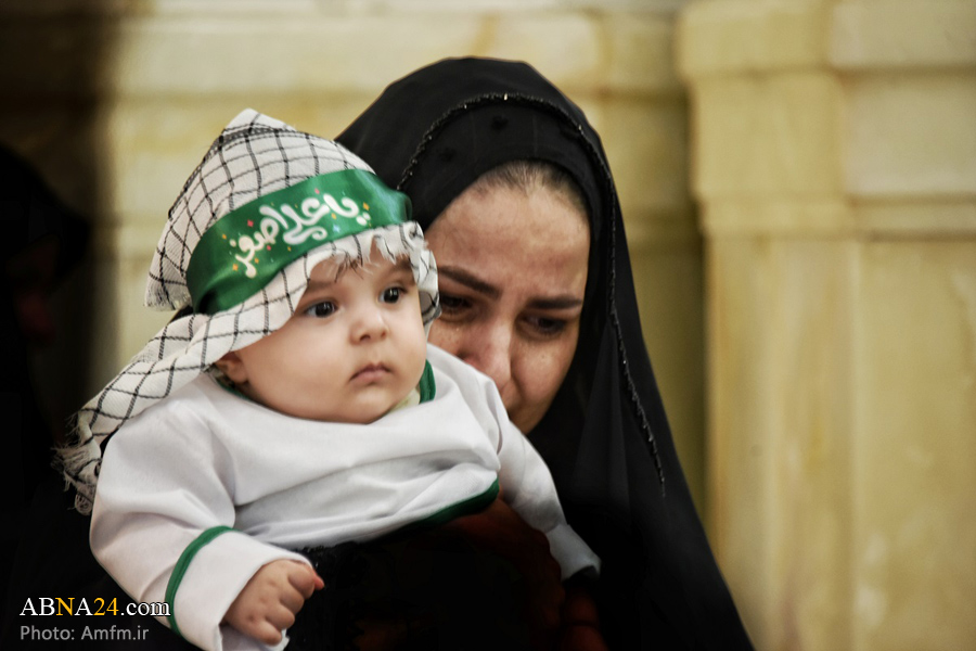 ابنا - Photos: Hosseini Infants ceremony marked at Hazrat Masoumeh holy ...