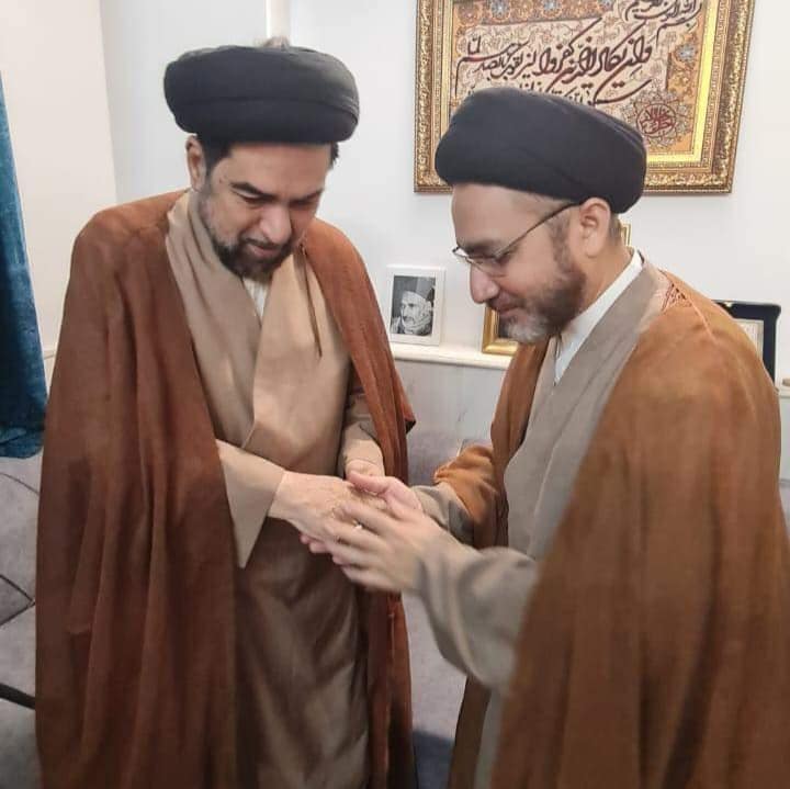 ابنا - Photos: Renowned Indian, Pakistani Shia scholars meeting in Qom, Iran