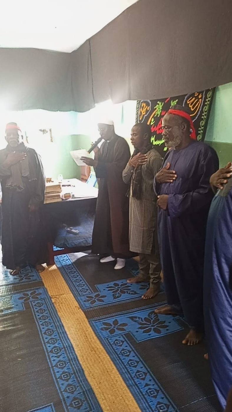 ABNA English - Photos: Arbaeen walk by al-Batoul center in Bamako, Mali