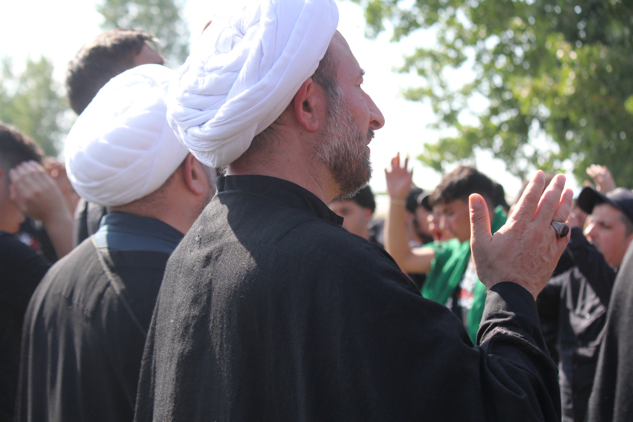 ABNA English - Photos: Arbaeen mourning ceremony and procession at ...