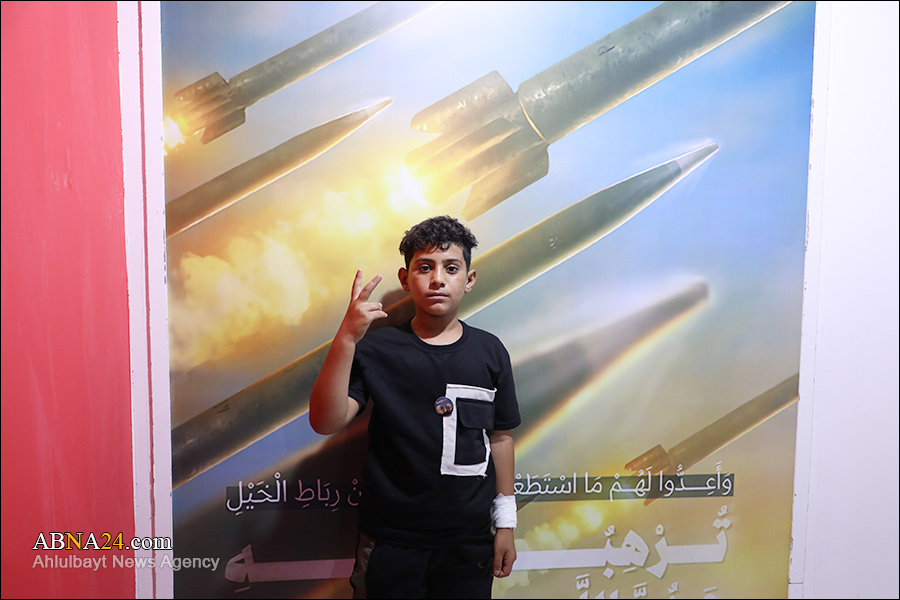 ابنا - Photos: "Neda Al-Aqsa" Mawkib on Arbaeen walking route from ...