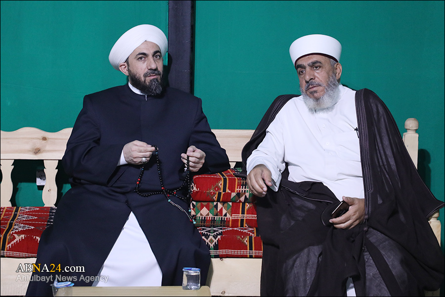 ابنا - Photos: "Neda Al-Aqsa" Mawkib on Arbaeen walking route from ...