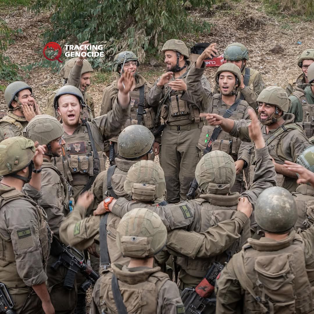 ابنا - Photos: Israeli evil soldiers held a celebration following ...