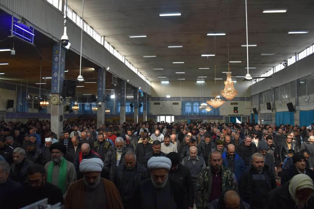 ابنا - Photos: Friday Prayers performed at holy shrine of Sayyida ...