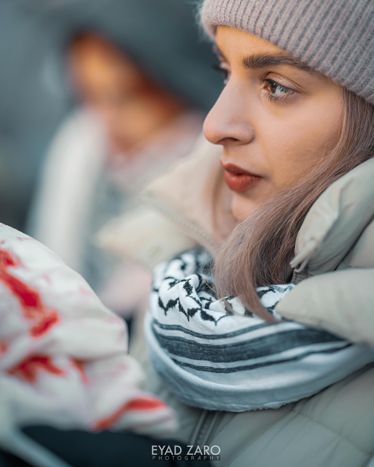 ABNA English - Photos / Video: Massive march in Oslo in a freezing ...