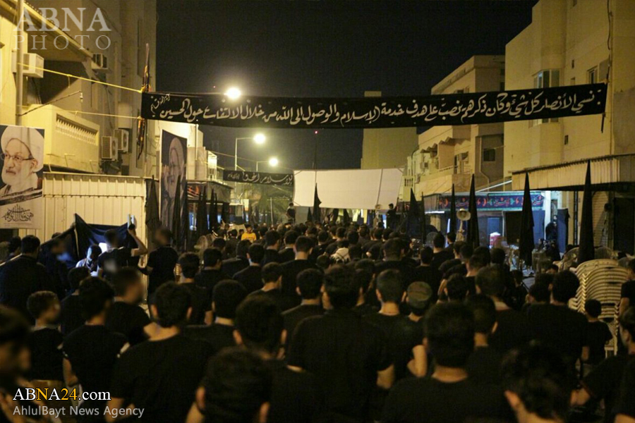 ABNA English - Photos: Night of Ashura in front of Sheikh Isa Qassim ...