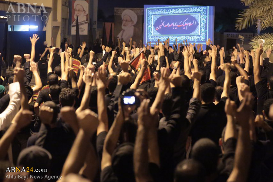 ABNA English - Photos: Night of Ashura in front of Sheikh Isa Qassim ...