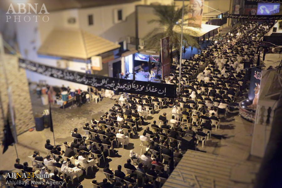 ABNA English - Photos: Night of Ashura in front of Sheikh Isa Qassim ...