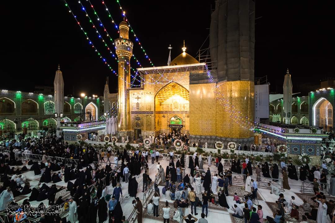Photos: Imam Ali holy shrine at the night of Eid al-Ghadir - ABNA English